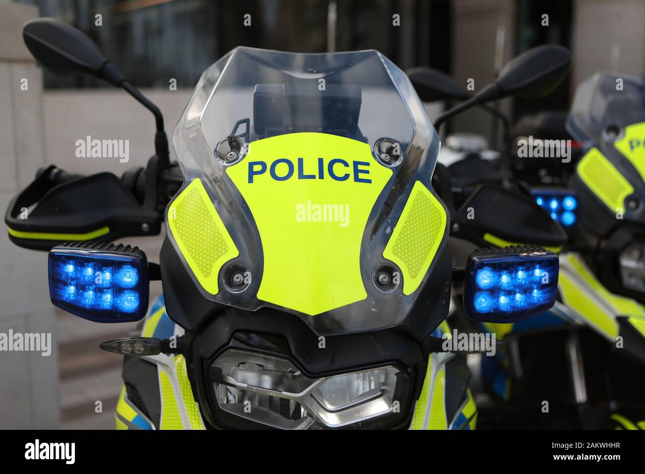 London police motorbikes hi-res stock photography and images - Alamy