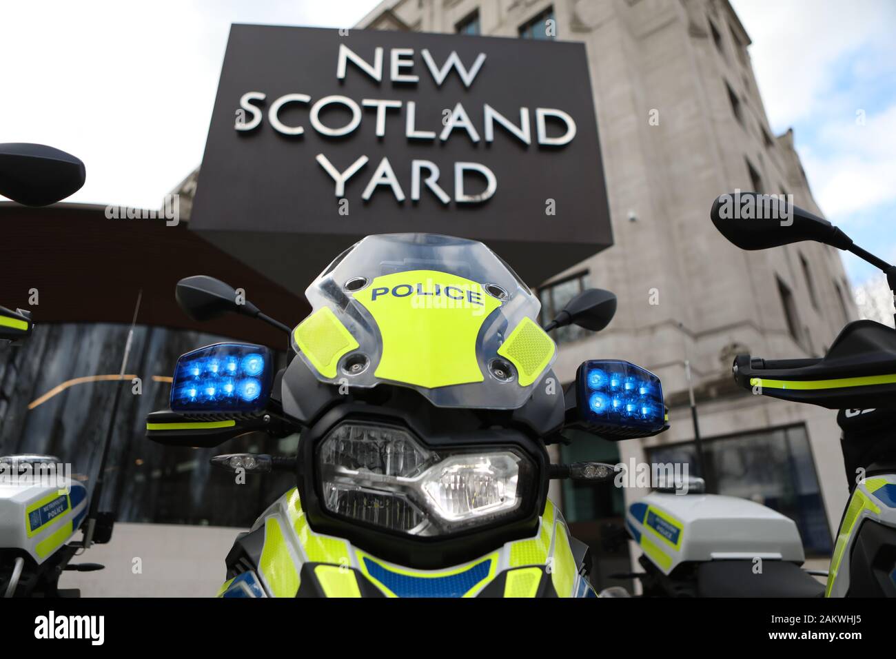 New motorbikes that have been purchased by the Metropolitan Police for ...