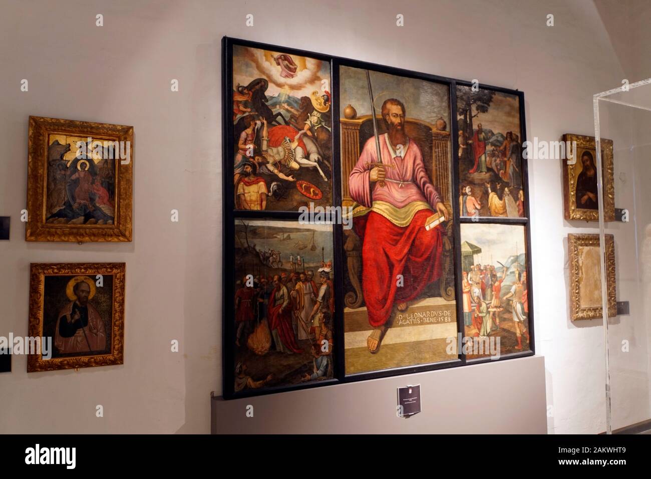 Wignacourt Museum, Rabat, Malta Stock Photo - Alamy