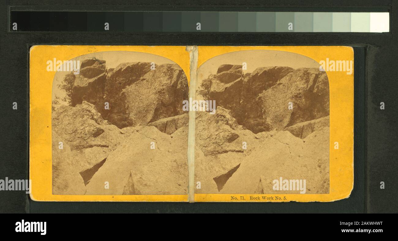 Rock work, No 5 Rock work, No. 5.; Rock work, No. 5 Stock Photo - Alamy