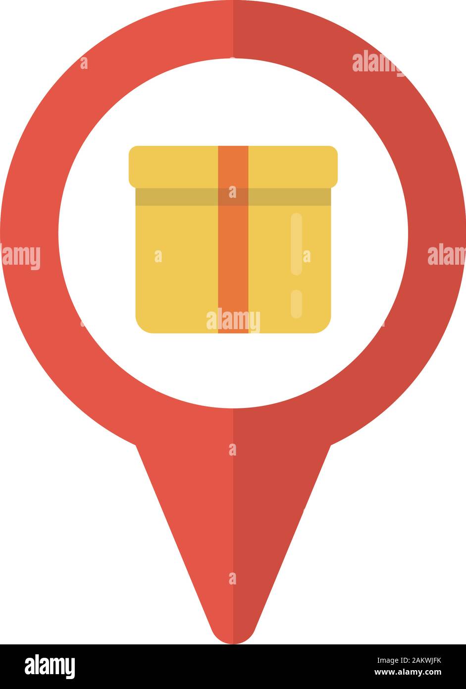 Icon distribution location Cut Out Stock Images & Pictures - Alamy