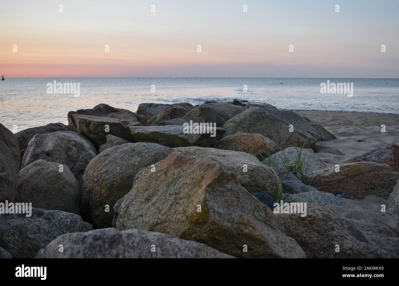 Sunrise on Cape Cod Stock Photo - Alamy