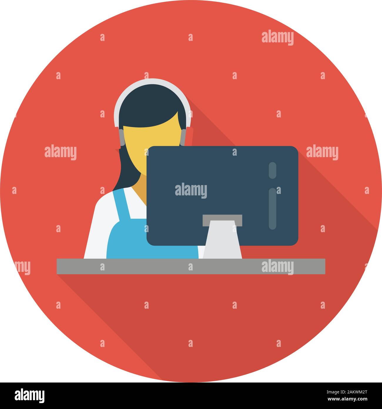Admin assistant Stock Vector Images - Alamy