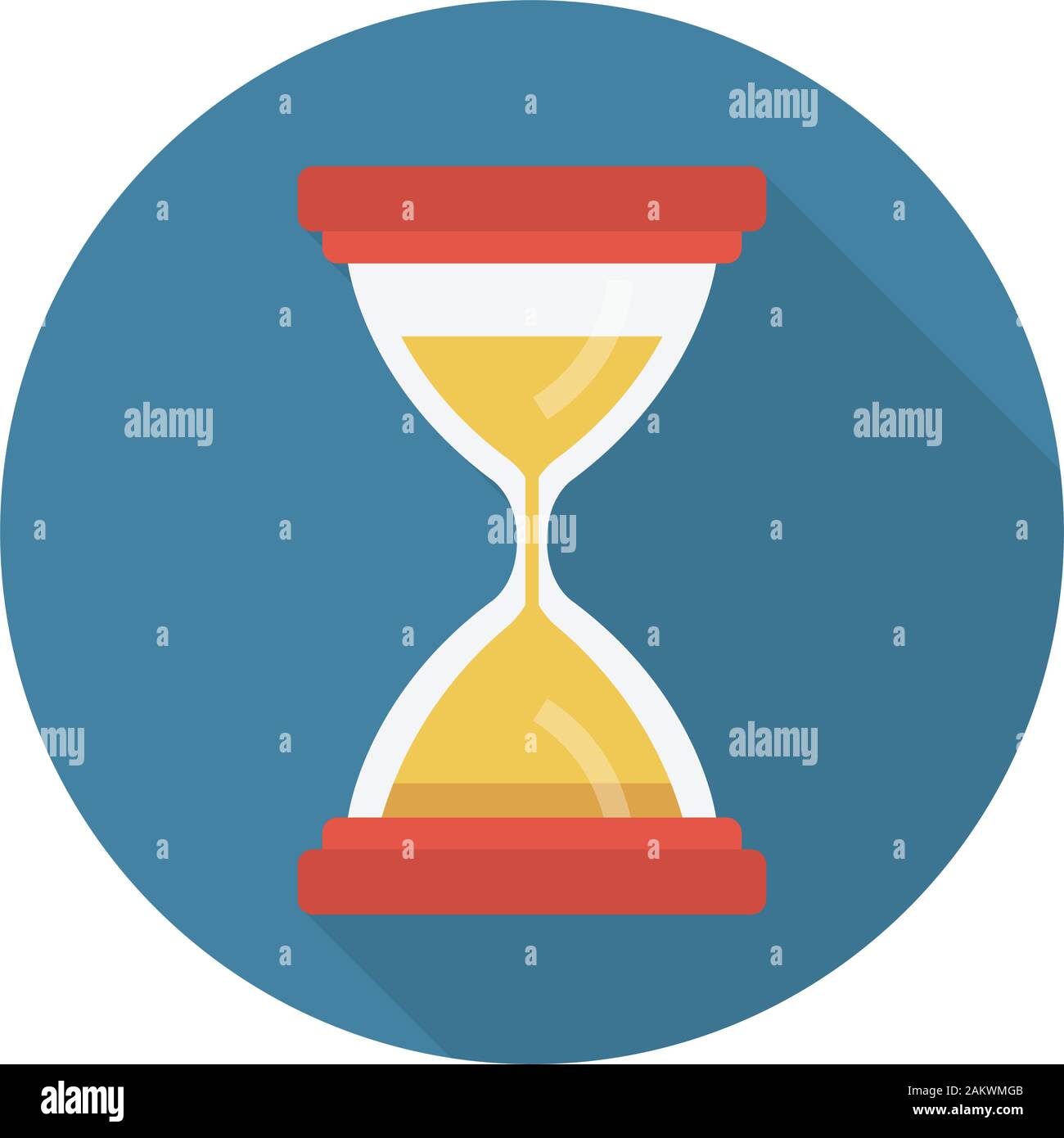 Sand stopwatch Stock Vector Images - Alamy
