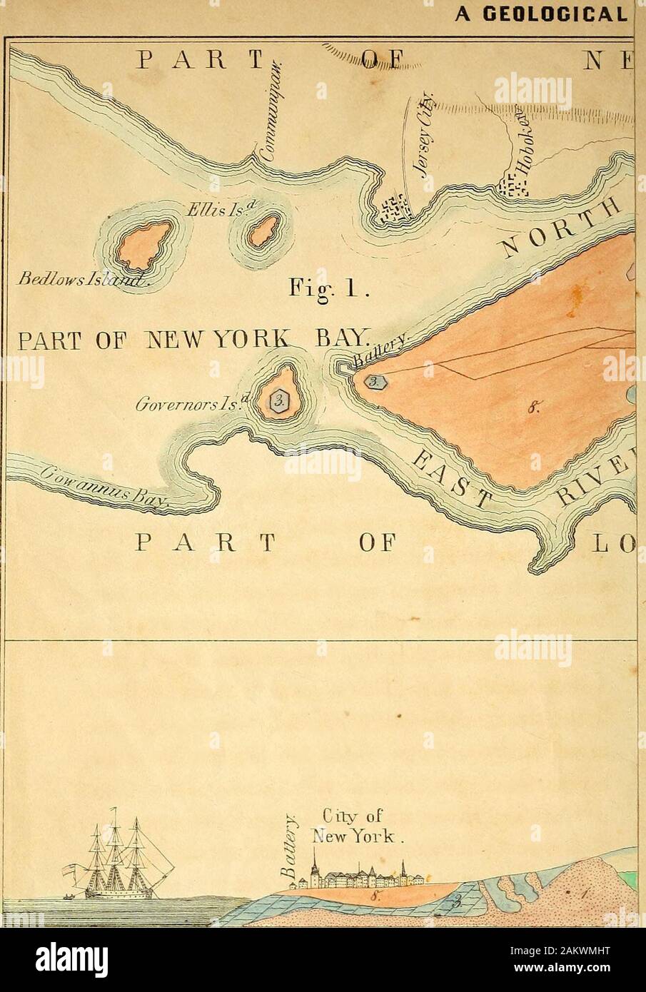 Geological map of manhattan hi-res stock photography and images - Alamy