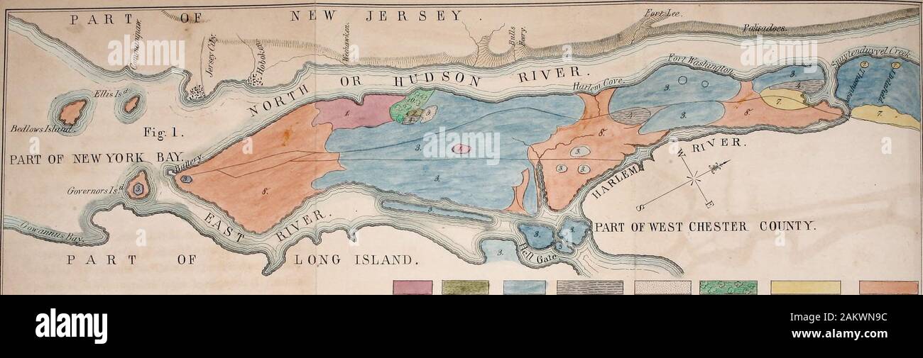 A geological history of Manhattan or New York island together with a ...