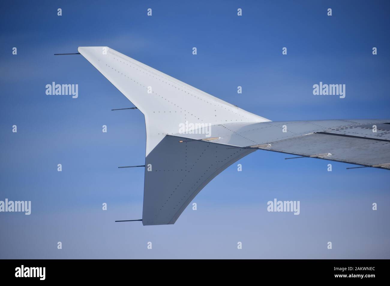 Airplane wing flap hi-res stock photography and images - Alamy