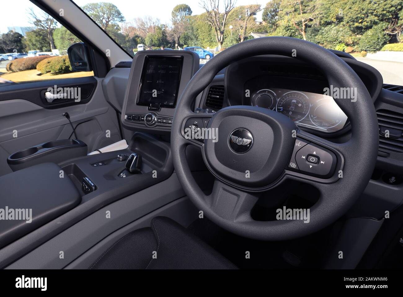 Tokyo. 10th Jan, 2020. Photo taken on Jan. 10, 2020 shows the inside of ...