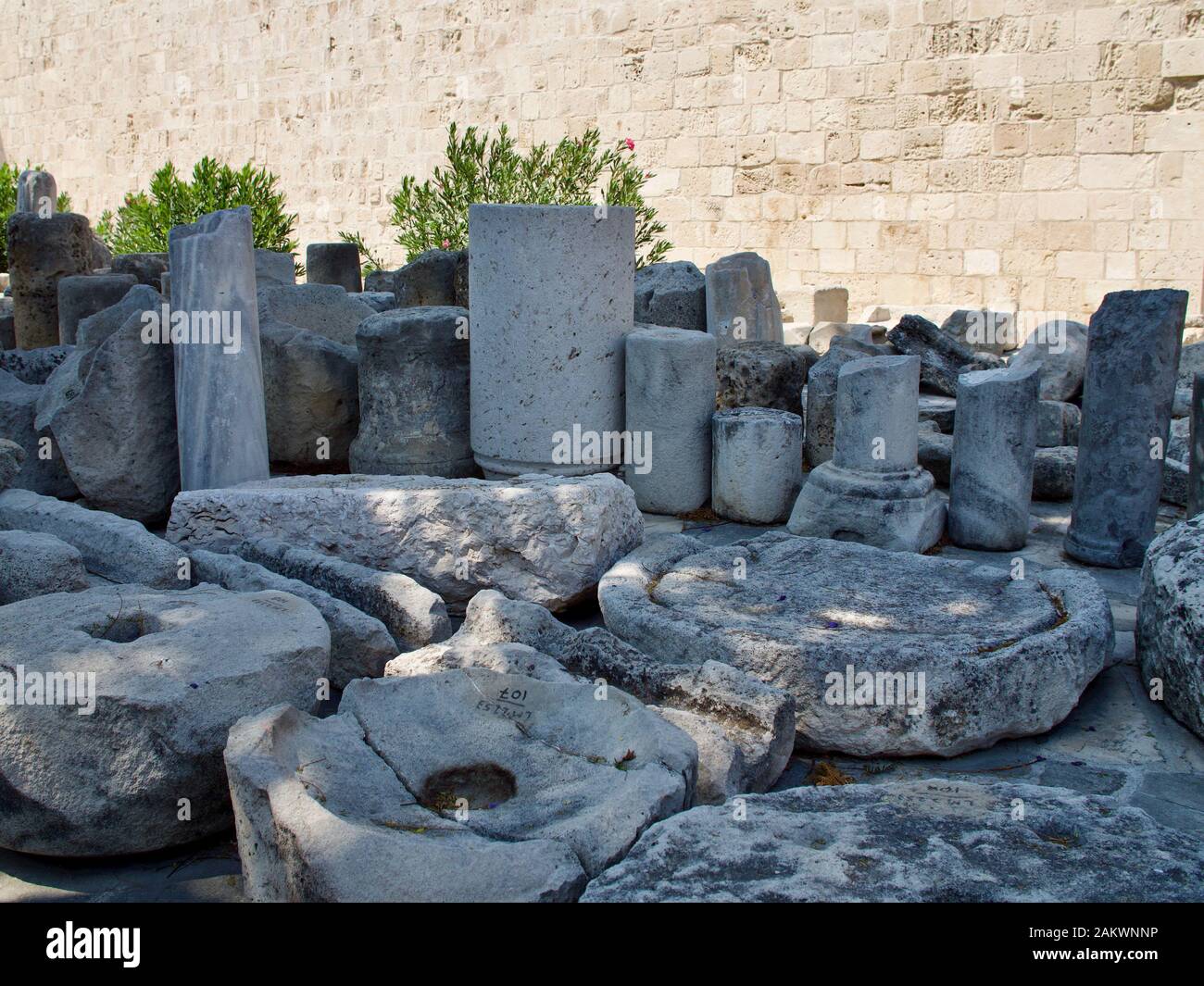 Archaeological excavations of ancient Greek civilization, the island of ...