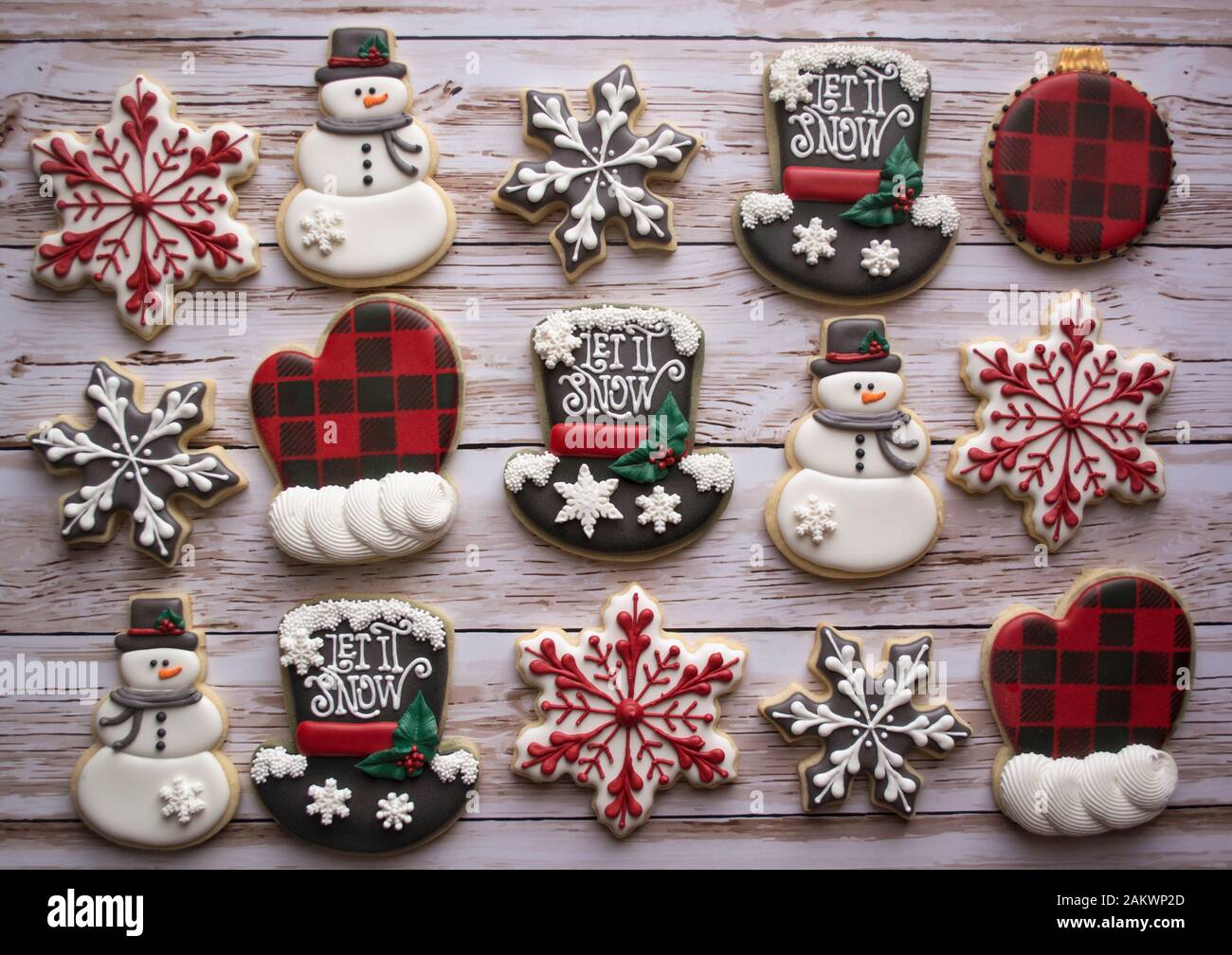Snowman cookie hi-res stock photography and images - Alamy