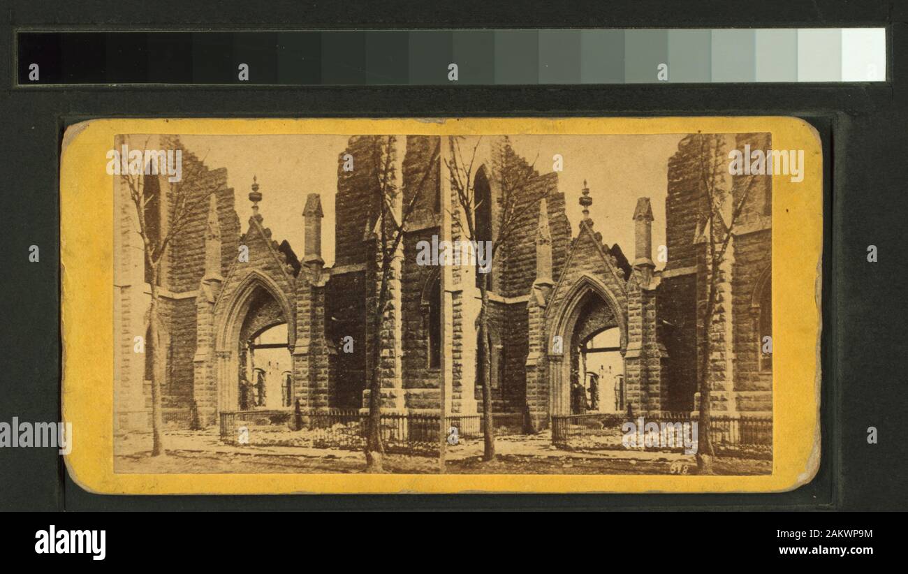 Ruins of Chicago- Unity Church Ruins of Chicago: Unity Church.; Ruins ...