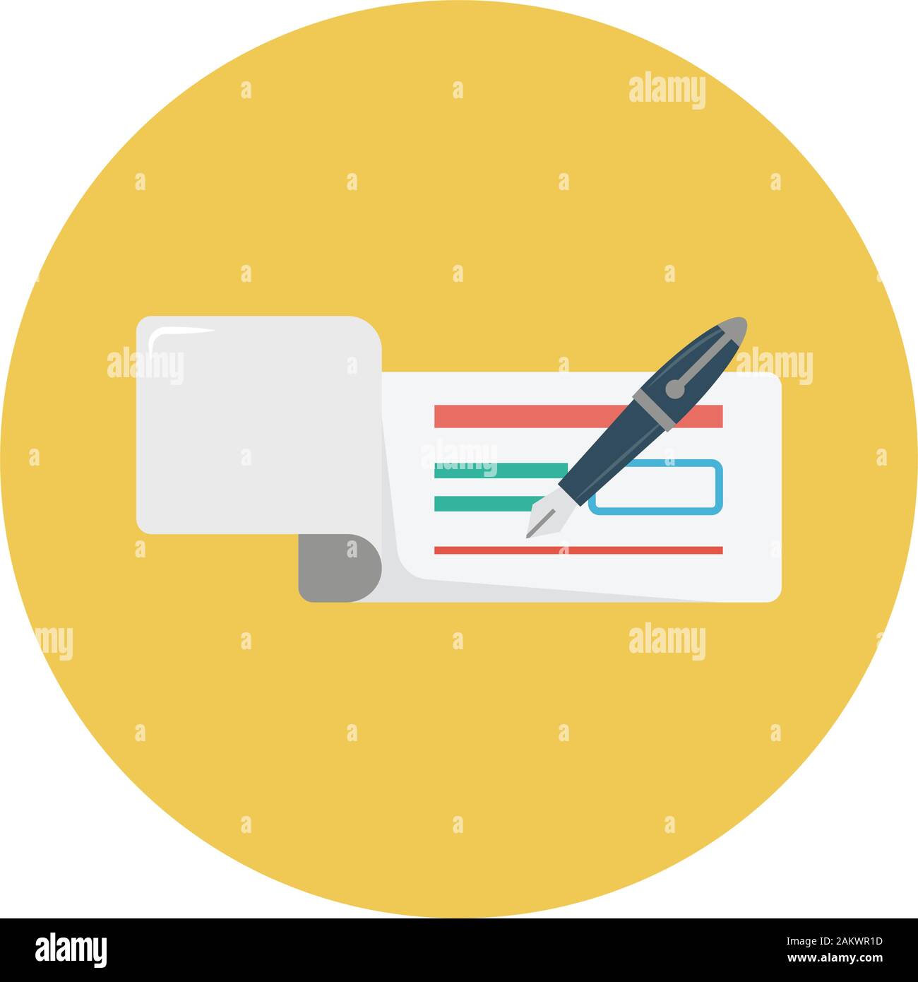 Cheque book signature hi-res stock photography and images - Alamy