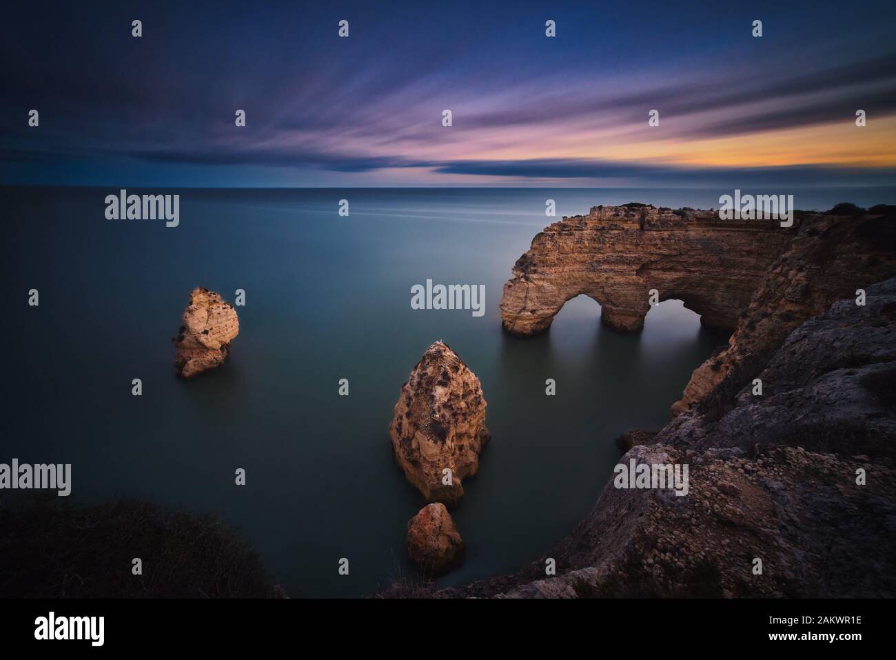 Portimao sunset portugal hi-res stock photography and images - Alamy