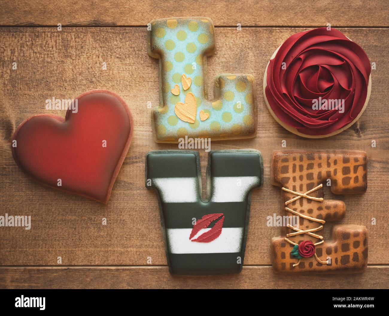 Love desserts hi-res stock photography and images - Alamy