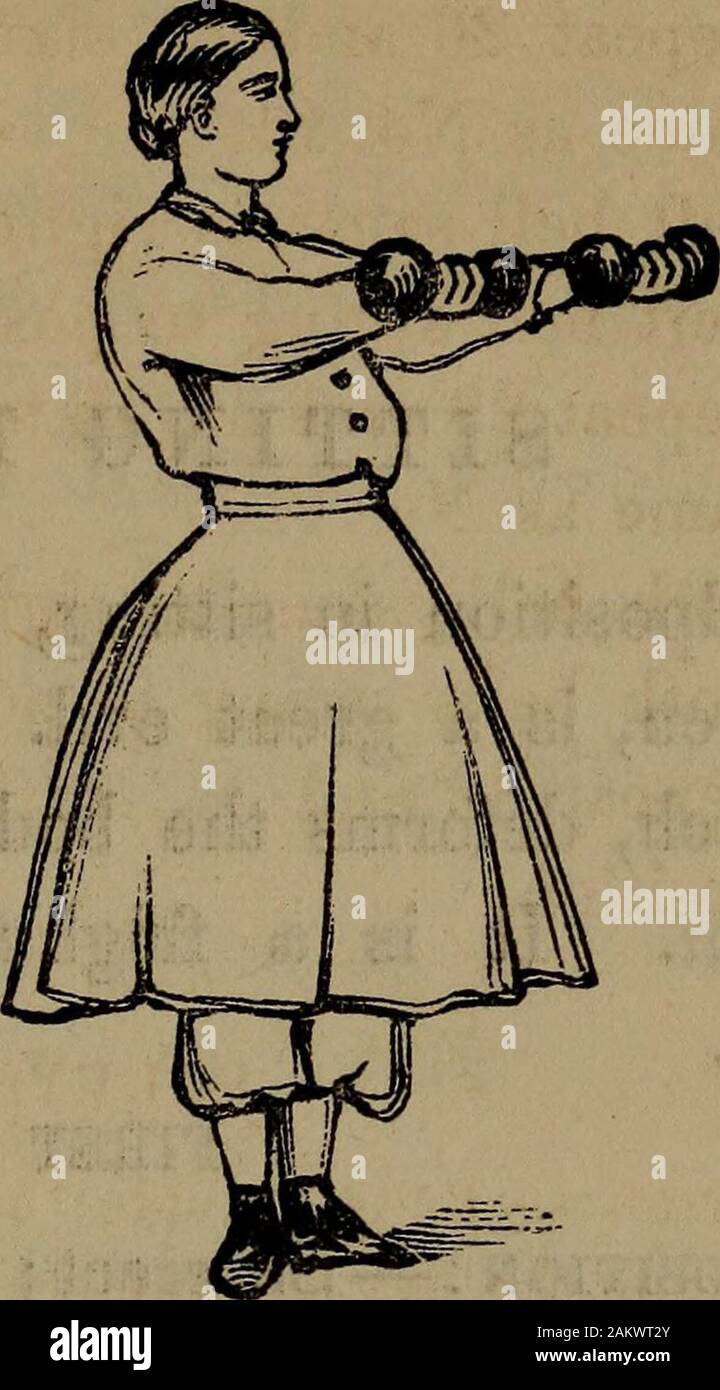 A manual of free gymnastic and jumb-bell exercises; for the school-room ...