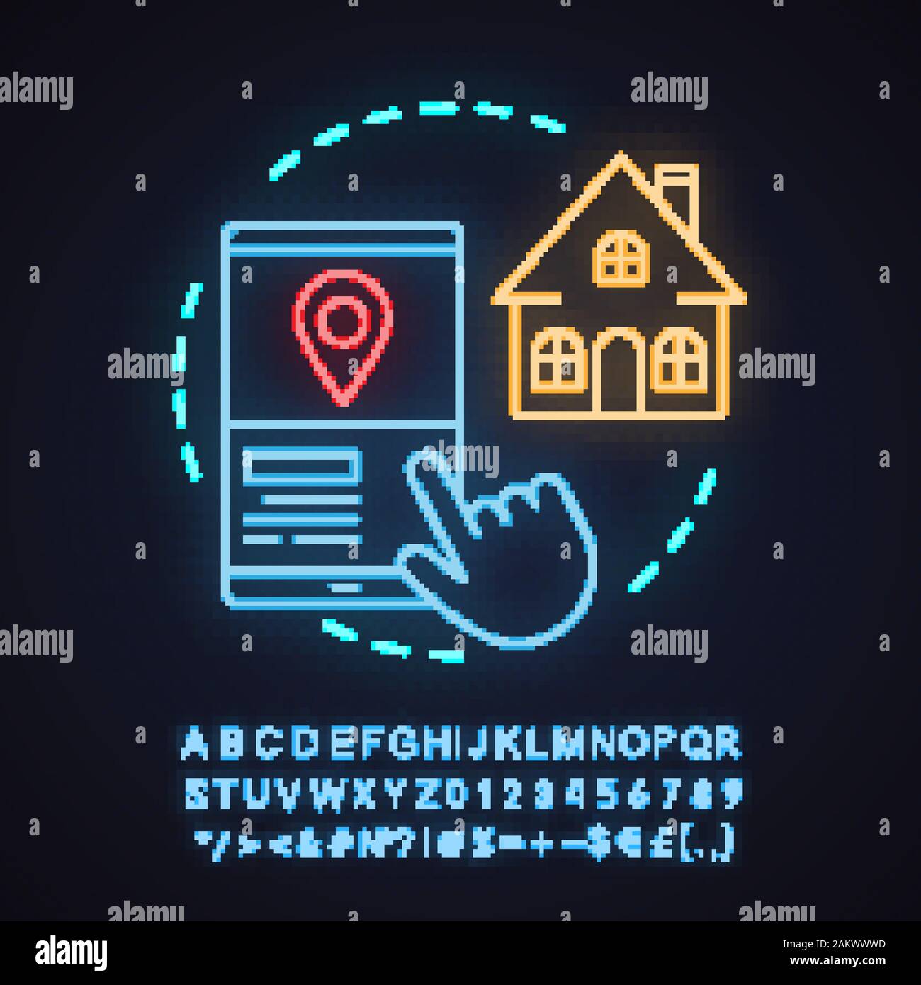 Househunt Stock Vector Images - Alamy