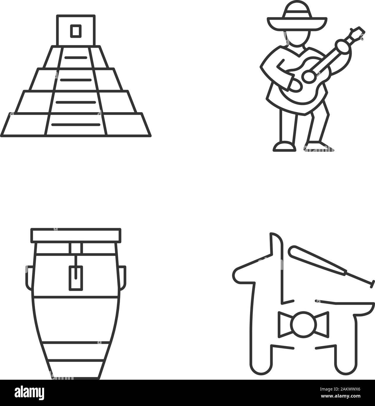 Mayo pyramide Stock Vector Images - Alamy