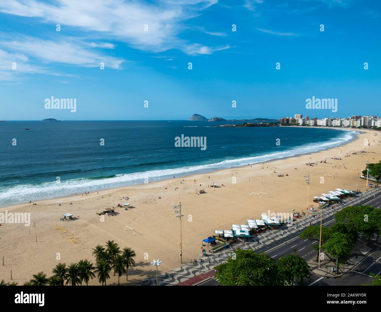 Empty copacabana hi-res stock photography and images - Alamy