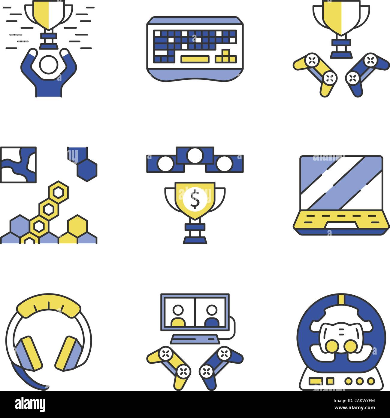 Esports arena Stock Vector Images - Alamy