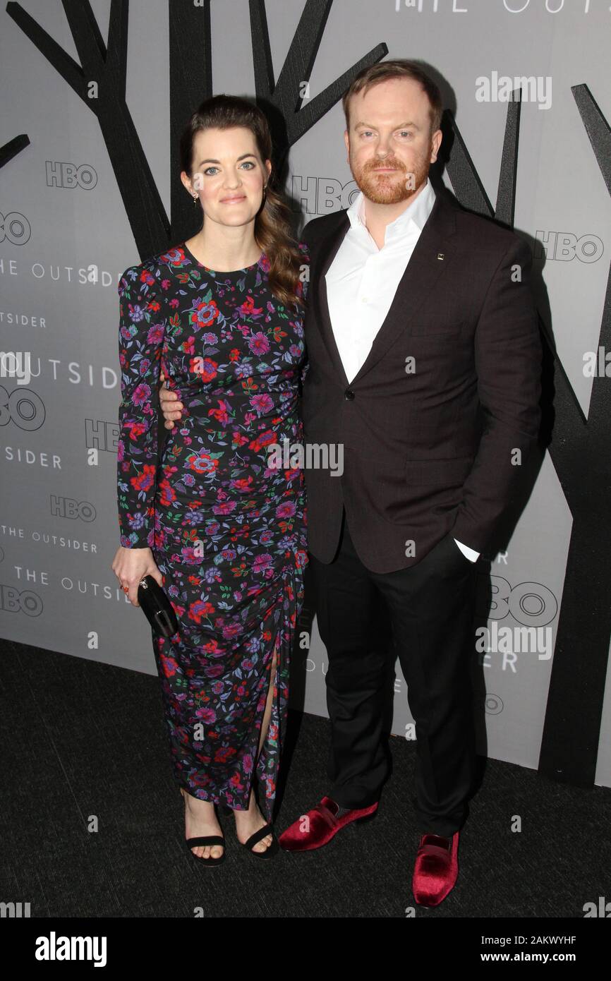 Los Angeles, USA. 09th Jan, 2020. Jeremy Bobb (r) and guest at the HBO ...