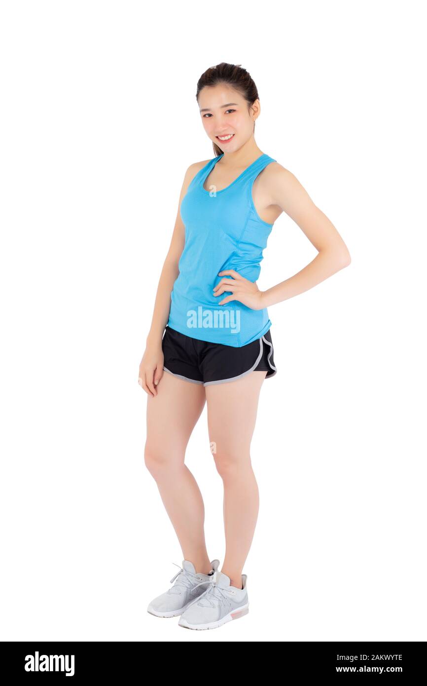 Young asian body shape model Cut Out Stock Images & Pictures - Alamy