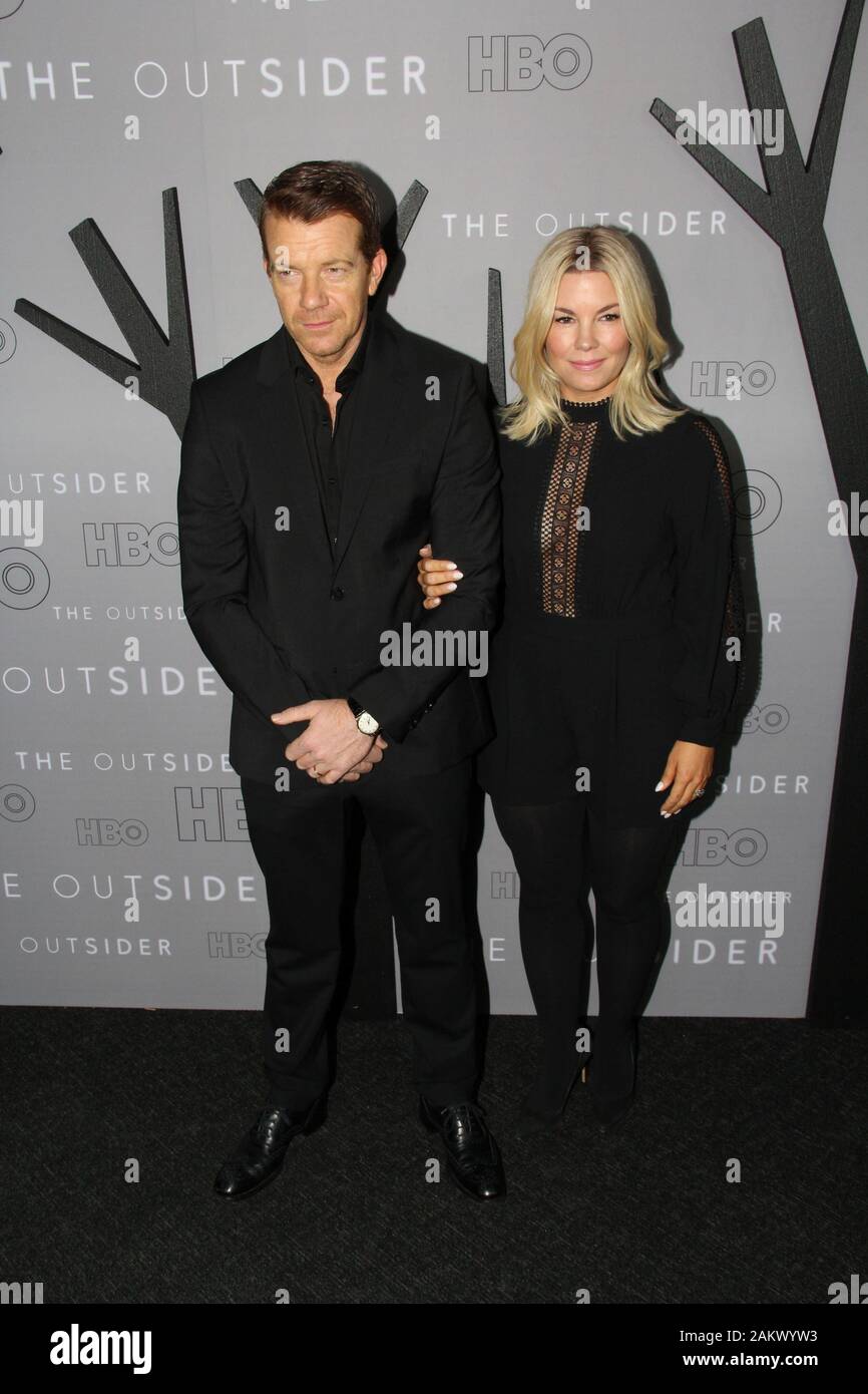 Los Angeles, USA. 09th Jan, 2020. Max Beesley and Jennifer Beesley at ...