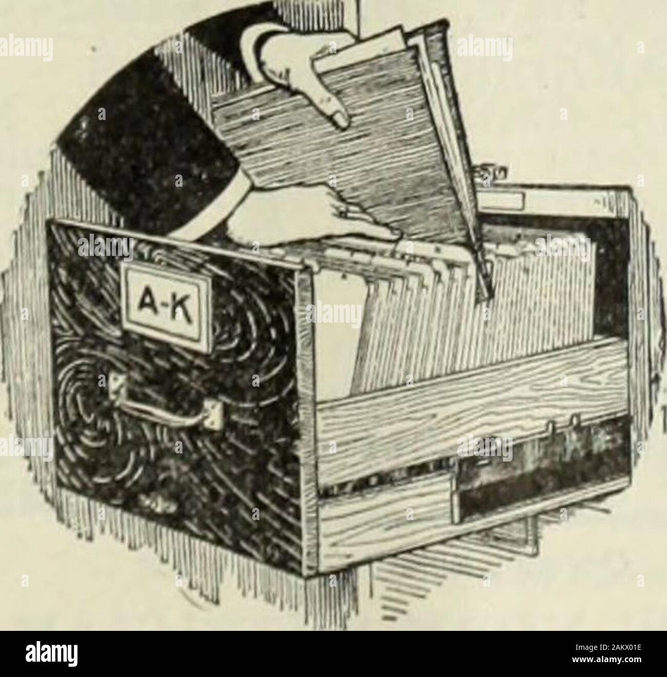 Alphabetic filing system hi-res stock photography and images - Alamy