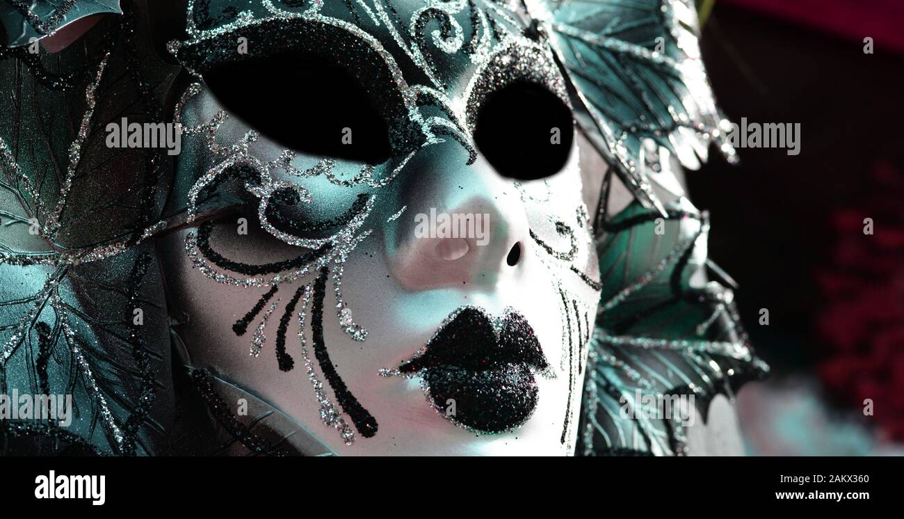 the masks of fear Stock Photo - Alamy