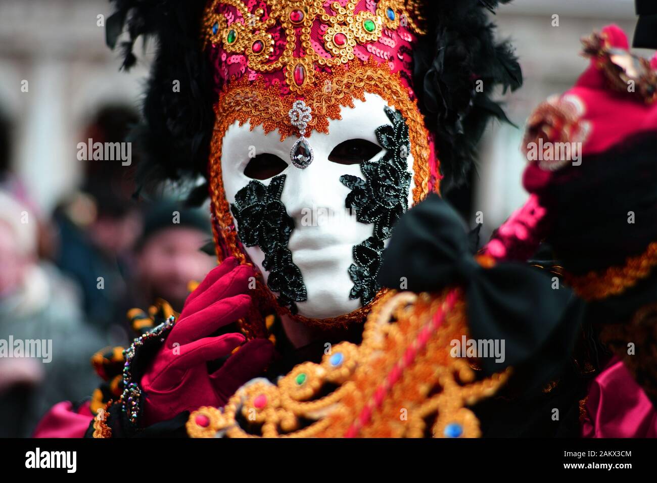 elegant carnival costumes Stock Photo - Alamy
