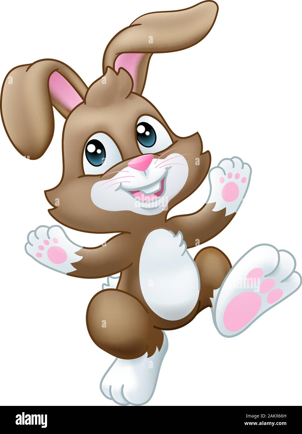 Easter Bunny Rabbit Cartoon Stock Vector Image & Art - Alamy
