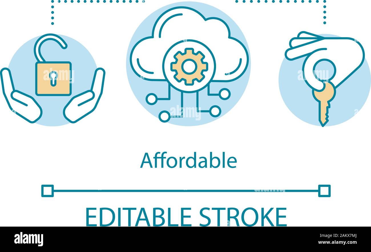 Affordable Icon Vector