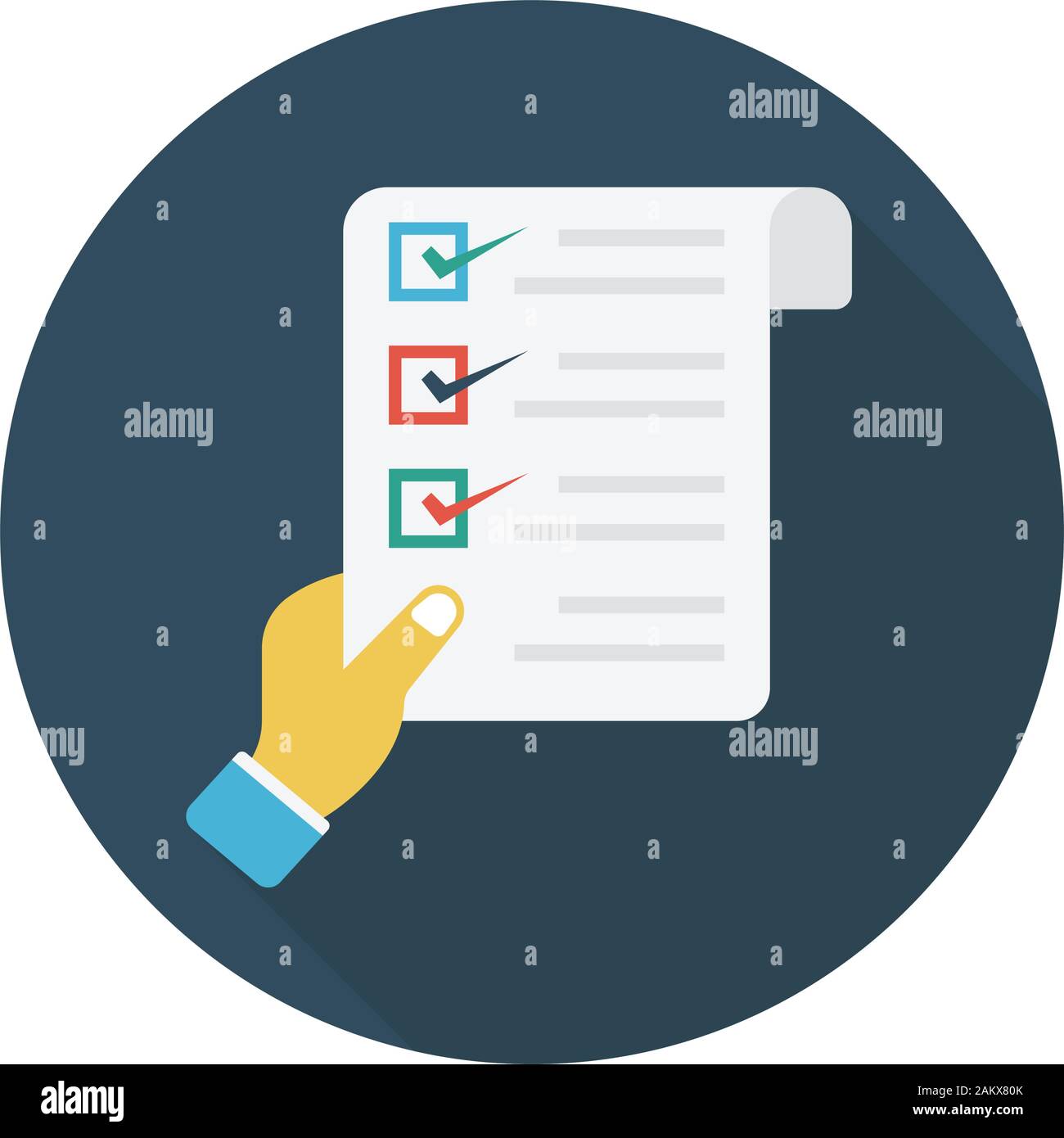 Quiz list Cut Out Stock Images & Pictures - Alamy