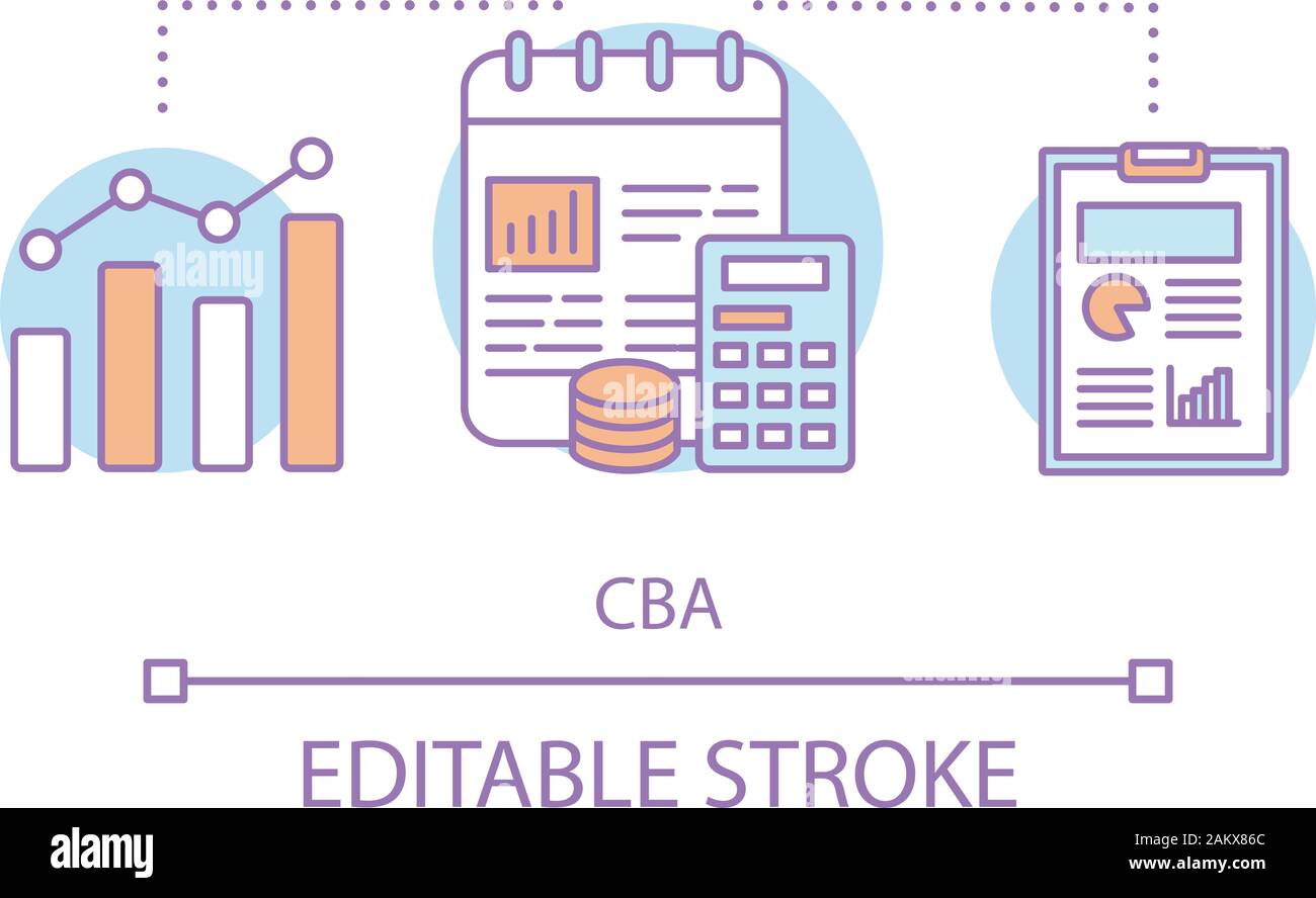 Cba icon Stock Vector Images - Alamy