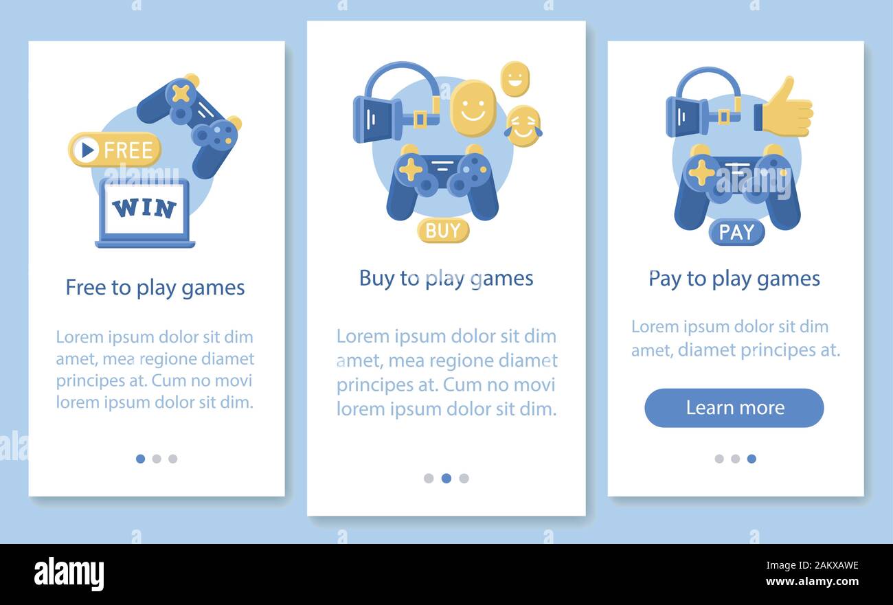 Buying video games Stock Vector Images - Alamy