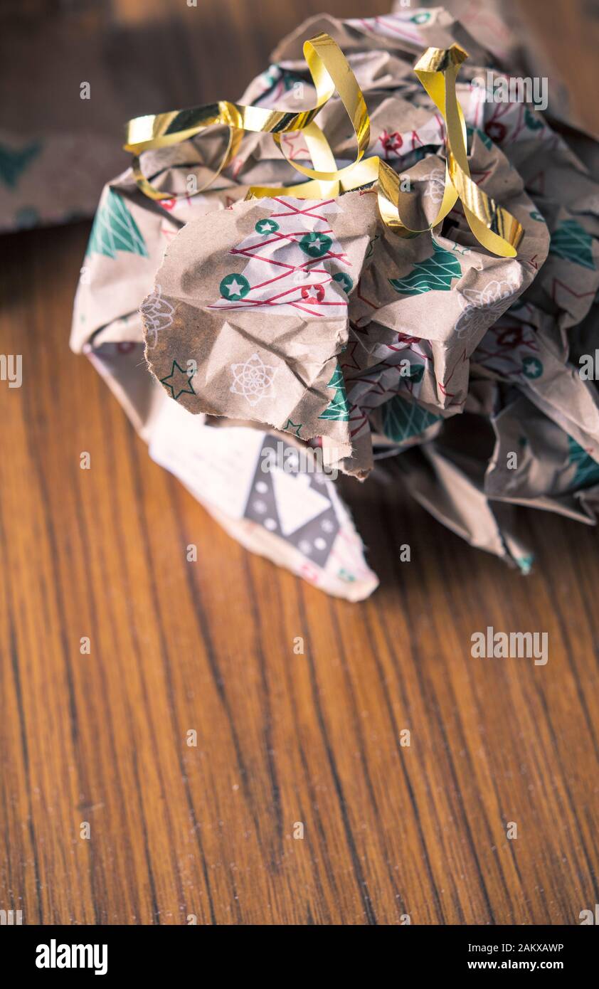 Unwrapped Christmas Presents High Resolution Stock Photography and ...
