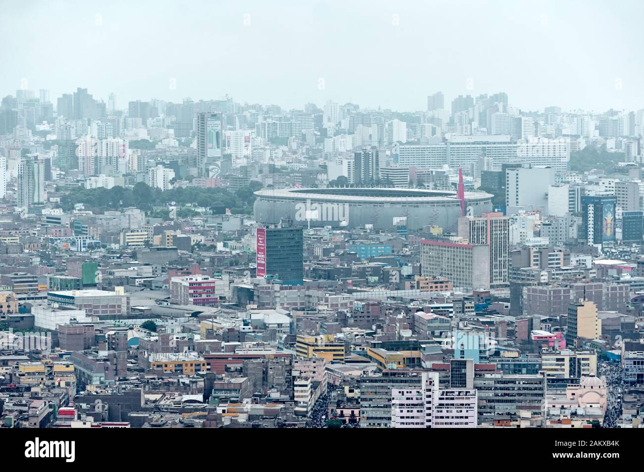 Lima city peru aerial hi-res stock photography and images - Alamy