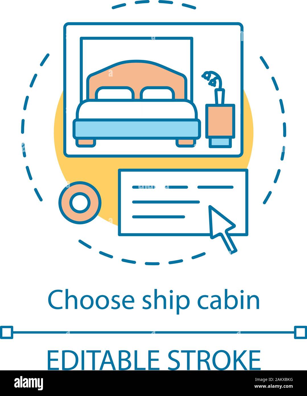 Cruise Cabin Icon