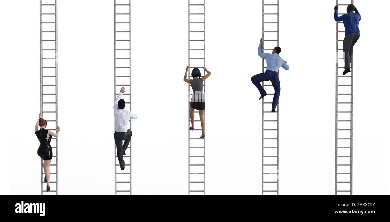 Corporate ladder hi-res stock photography and images - Alamy