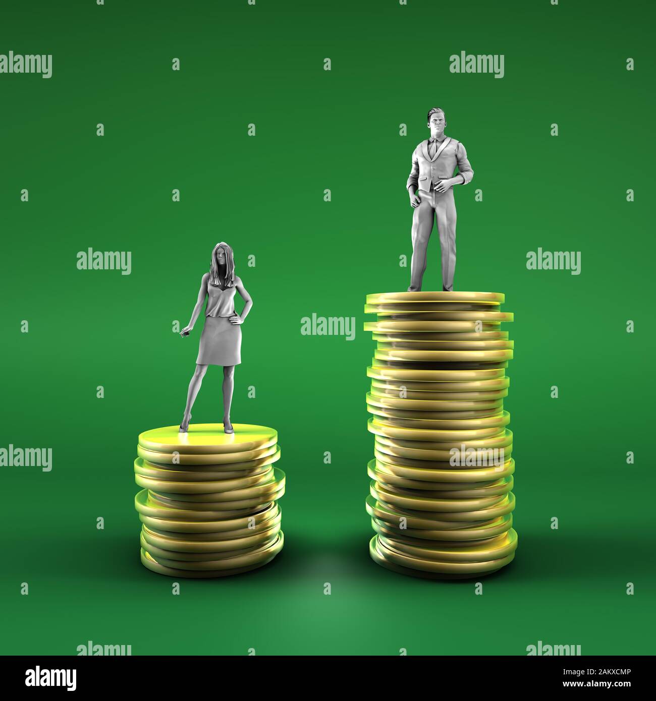 Woman get paid less then men hi-res stock photography and images - Alamy