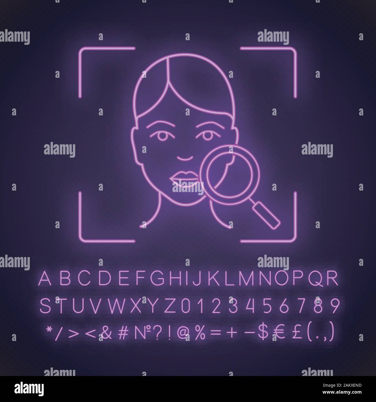 Faceprint Stock Vector Images - Alamy