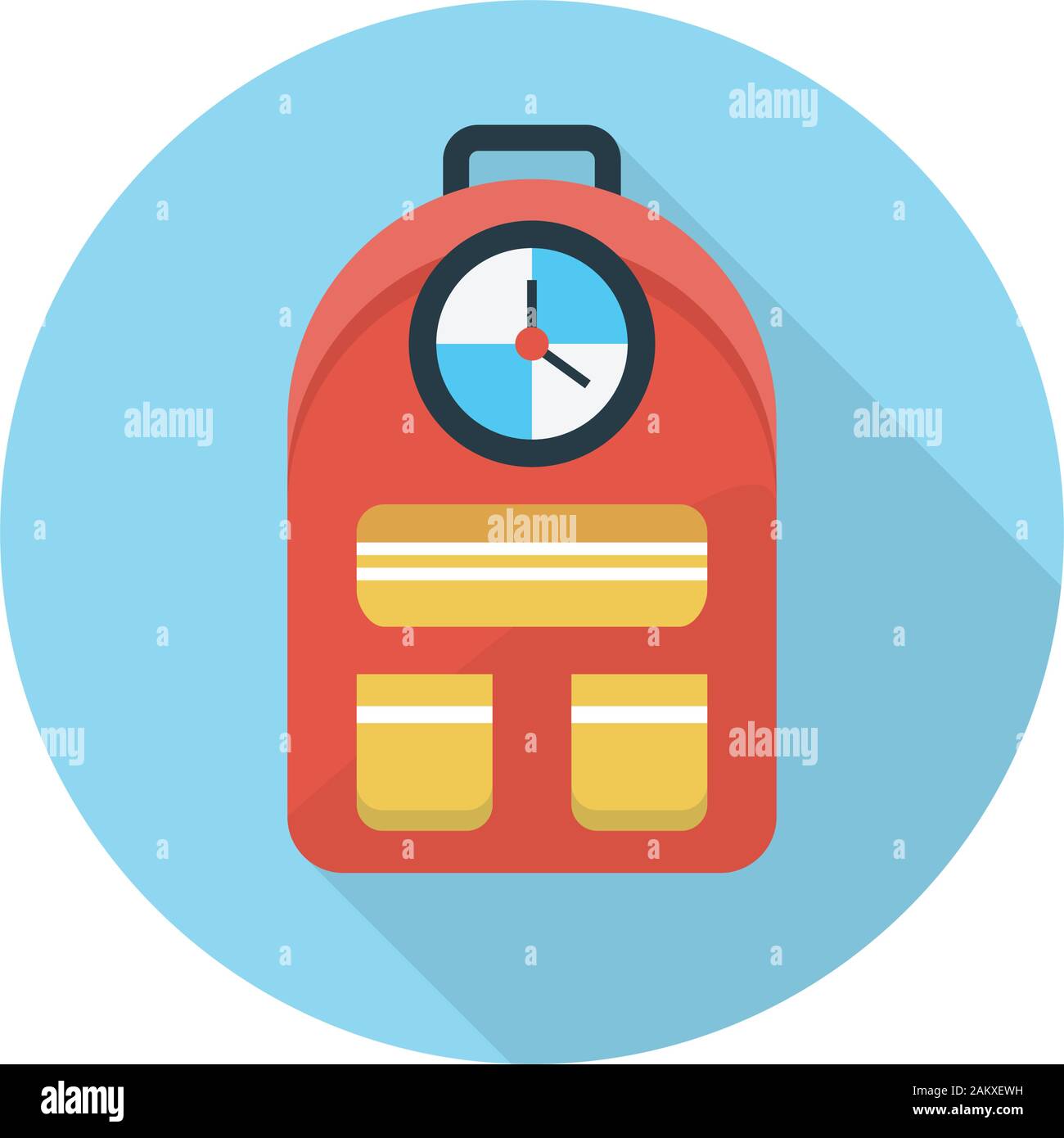 Carry child back Stock Vector Images - Alamy