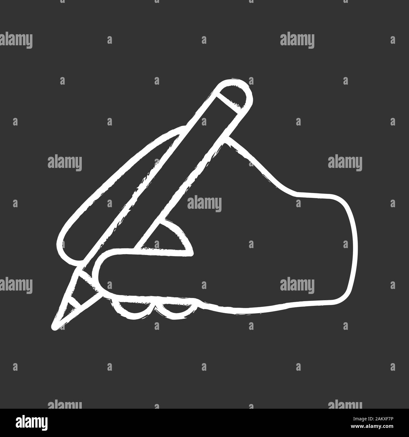 Hand holding pen Black and White Stock Photos & Images - Alamy