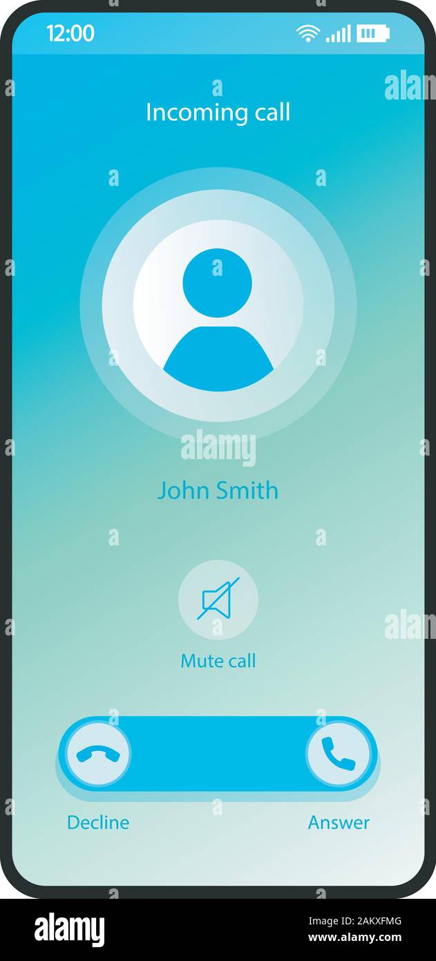 Voicemail vector vectors hi-res stock photography and images - Alamy