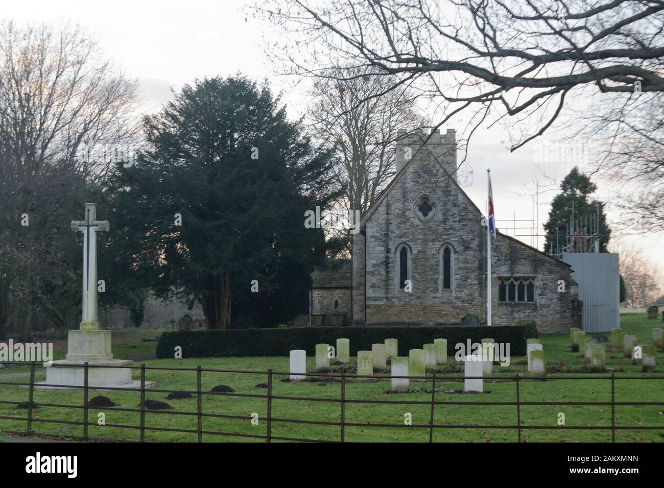 Flag of saint john the baptist hi-res stock photography and images - Alamy