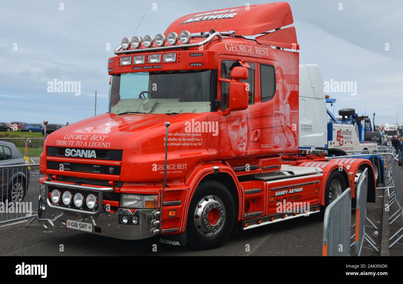 George Best truck Stock Photo - Alamy