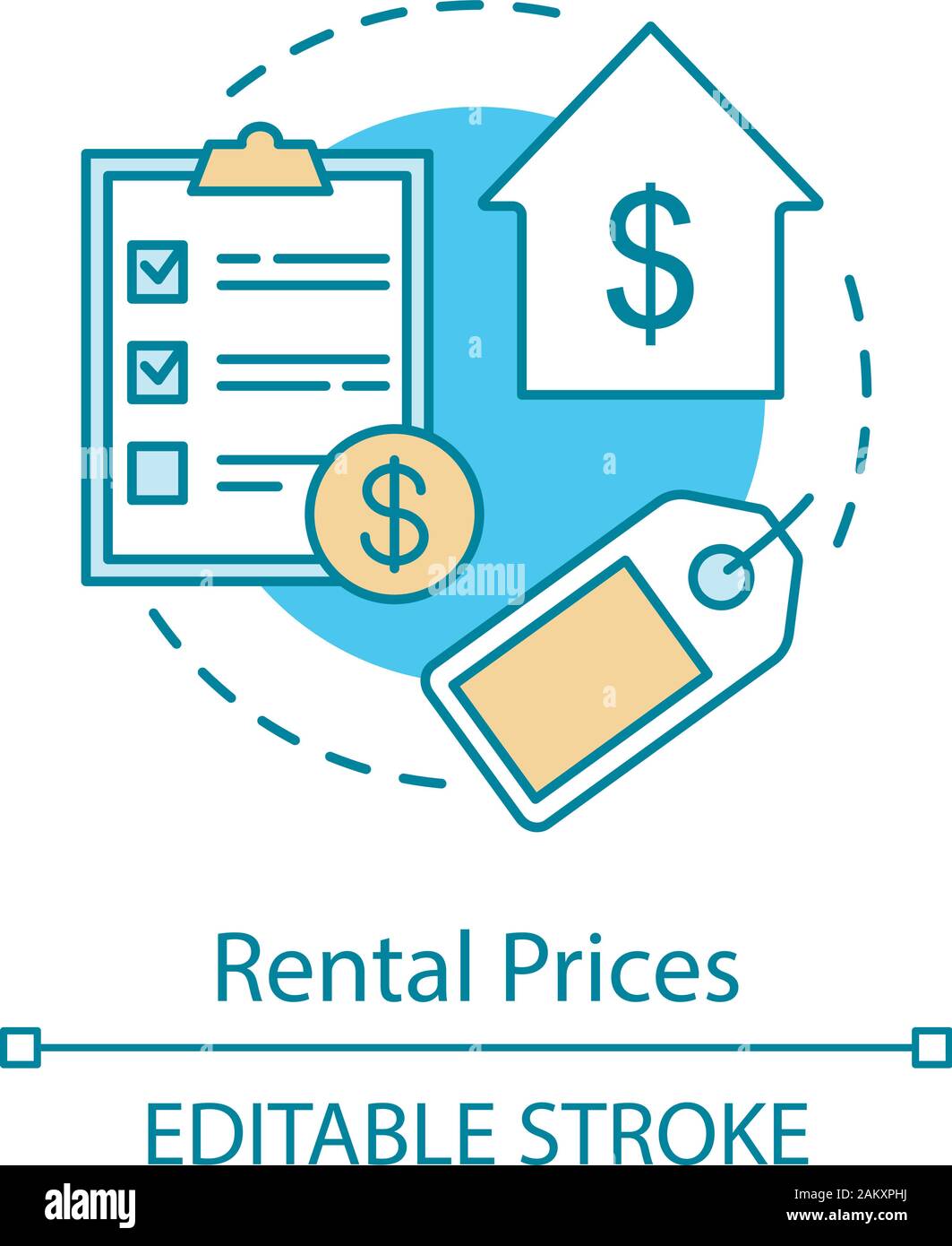 Rental fees Stock Vector Images - Alamy