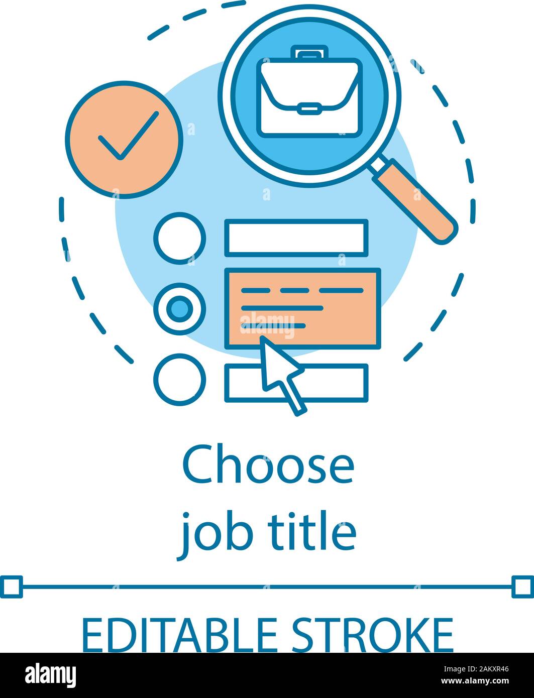 Job title Stock Vector Images - Alamy