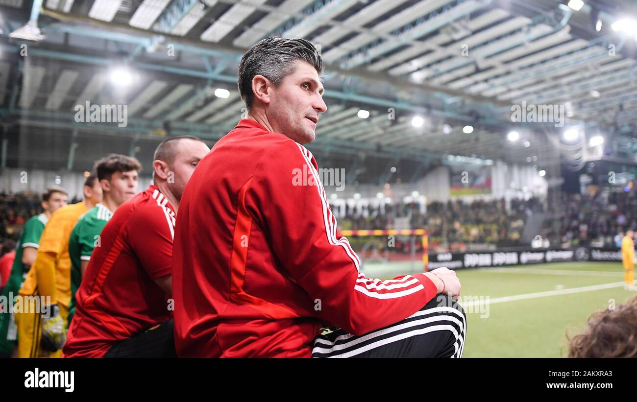 coach Patrick Jovanovic (Rapid Vienna). GES / Fussball / Mercedes-Benz JuniorCup 2020, January ...