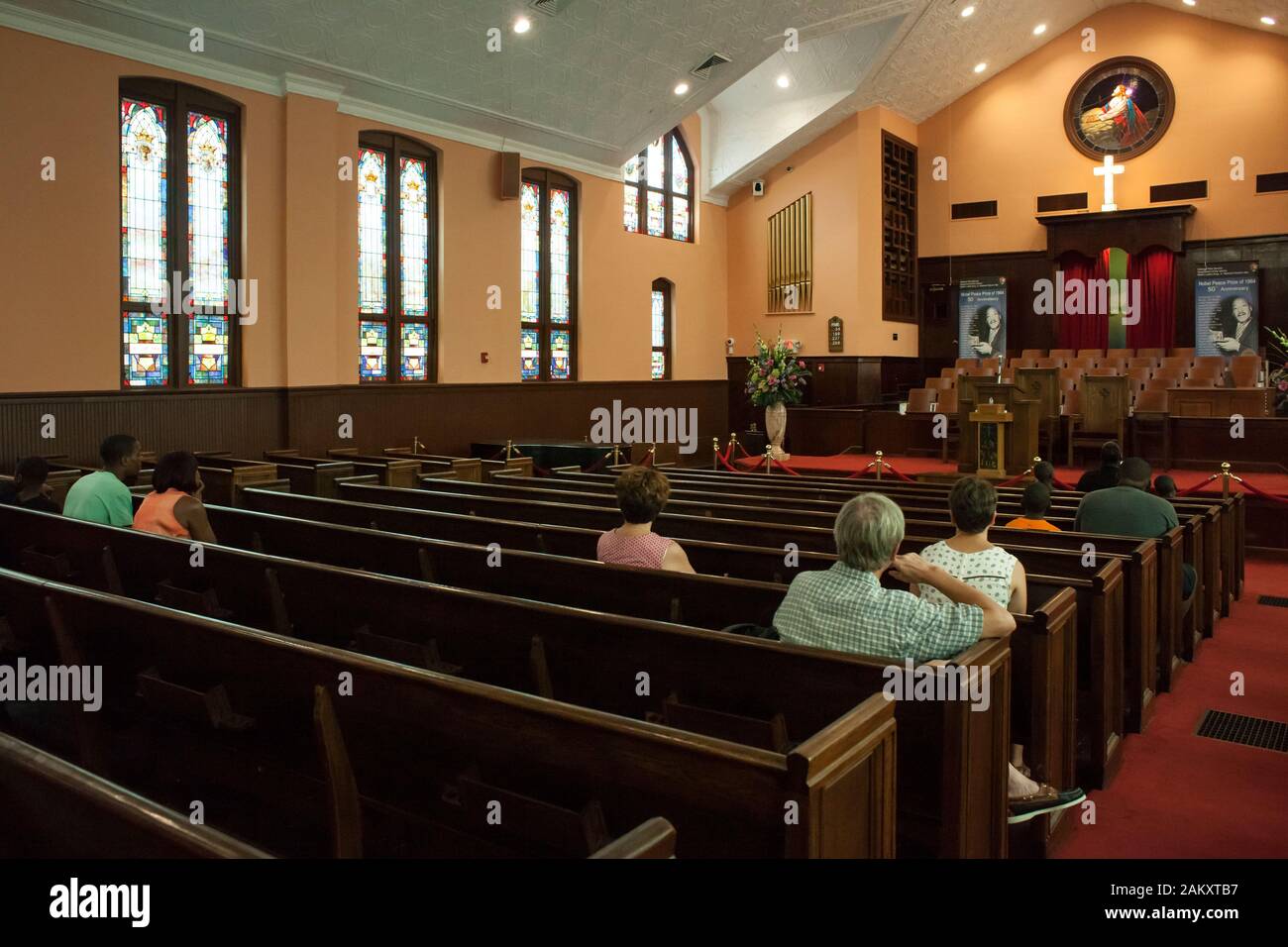 Interior ebenezer baptist church hi-res stock photography and images ...