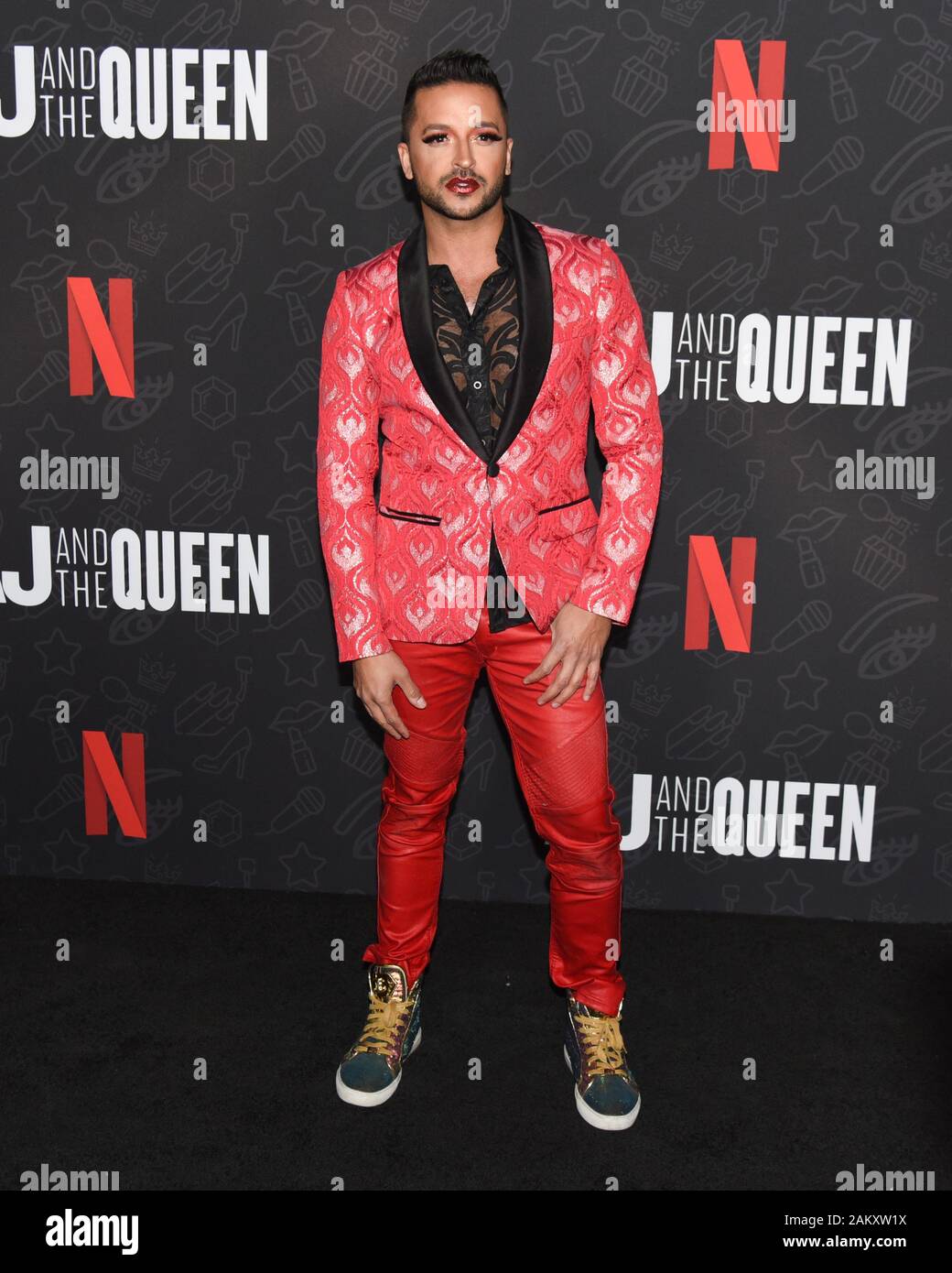 January 9, 2020, Hollywood, CA, USA: Jai Rodriguez attends Netflix's ...